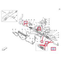 China For Maserati Ghibli, Quattroporte Factory Steering Rack OEM 670102931 for sale