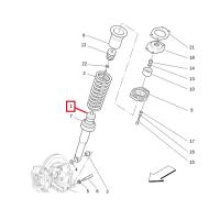 China For Maserati Quattroporte M139 2006-2011 Sport Gt Skyhook Luft Meister Automobile Rear Suspension Damper OEM 226149 248256 for sale