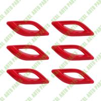 China For Maserati Quattroporte Red Side Air Vent Fender Cover Car-Styling Exterior for sale