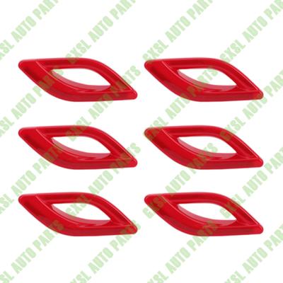 China For Maserati Quattroporte Red Side Air Vent Fender Cover Car-Styling Exterior for sale