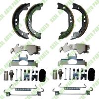 China For Maserati Ghibli Quattroporte Hand Brake Shoes And Hardware Kit OEM 673000034 673000035 for sale