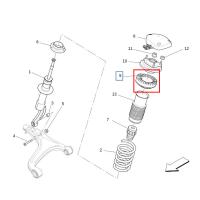 China For Maserati Quattroporte Ghibli Front Shock Absorber Spring Seat OEM 675000034 for sale