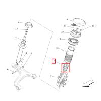 China For Maserati Quattroporte Ghibli Front Shock Absorber Cushion OEM 670033273 for sale
