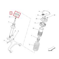 China For Maserati Quattroporte Ghibli Front Shock Absorber Spring Seat OEM 675000035 for sale