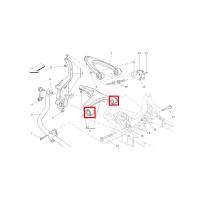 China For Maserati Quattroportem156 Ghiblim157 Underhanging Swing Arm Rubber Sleeve OEM 673007126 673007127 for sale
