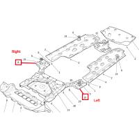 China For Maserati Quattroporte Ghibli RH Front Underbody Guard OEM 670153481 670008855 for sale