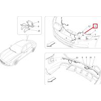 China For Maserati Quattroporte M156 2017+ Front Bumper Parking Sensor Cable OEM 670036483 for sale