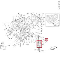 China For Maserati Ghibli M157 Quattroporte M156 2017-V6 3.0T Engine Support Pad OEM 670175584 670038977 670175585 670038978 for sale