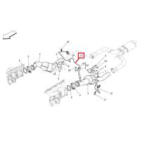 China For Maserati Quattroporte M156 Ghibli M157 Levante M161 Front Lambda Sensor Front Oxygen Sensor OEM 670002200 0258027074 for sale