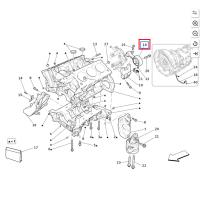 China For Maserati Quattroporte Levante Ghibli Engine Transmission Mount OEM 670004297 for sale