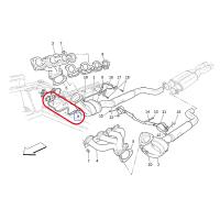 China For Maserati Quattroporte M139 Granturismo M145 Front Lambda Sensor Front Oxygen Sensor OEM 217447 0258017171 for sale
