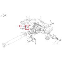China For Maserati Ghibli Quattroporte Antivibrating Pad, Differential Parts OEM 670003304 for sale