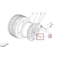 China For Maserati Quattroporte Ghibli 2014-2020 Tire Screw OEM 670005351 for sale
