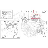 China For Maserati Ghibli Quattroporte 2014-2016 V6 Transmission Oil Cooler OEM 670002934 673004769 for sale