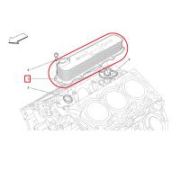 China For Maserati Ghibli Quattroporte Levante V6 Engine Oil Cooler OEM 303876 for sale