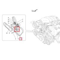 China For Maserati Quattroporte AC Compressor Belt Tensioner OEM 224178 for sale