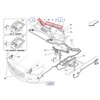 China For Maserati Ghibli, Quattroporte & Levante Windshield Wiper Blades Kit OEM 673008176 for sale