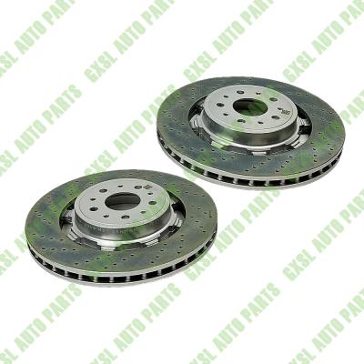 China For Maserati Granturismo GT & Quattroporte Front Brake Rotors Set OEM 235318 for sale