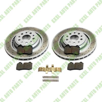 China For Maserati Ghibli SQ4 Quattroporte AWD Rear Brake Pads & Rotors OEM 673012377 670031597 for sale