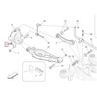 China For Maserati Levante Left And Right Rear Hub Carrier Bushings OEM 670108079 670152673 670108077 670152652 for sale