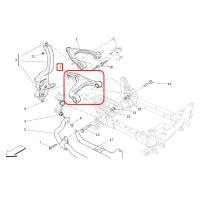 China For Maserati Levante Right Front Lower Control Arm OEM 670213729 for sale