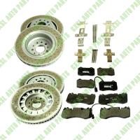 China For Maserati Quattroporte GTS Front & Rear Brake Pads & Rotors Kit OEM 980156012 670031597 670030936 673012377 for sale