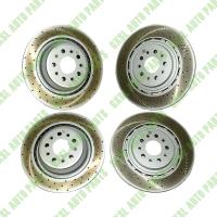 China For Maserati Ghibli SQ4 Quattroporte AWD Front & Rear Rotors Set OEM 670031597 670030935 for sale