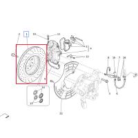China For Maserati Ghibli SQ4 Quattroporte AWD Front & Rear Rotors 2017+ OEM 670030935 670035019 for sale