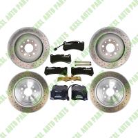 China For Maserati Ghibli SQ4 Quattroporte AWD Front & Rear Brake Pads & Rotors Set 2017 + OEM 670030935 670035019 673010331 673012377 for sale