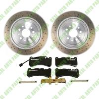 China For Maserati Ghibli SQ4 Quattroporte AWD Front & Rear Brake Pads & Rotors Set 2017 + OEM 670030935 670035019 673010331 673012377 for sale
