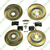 China For Maserati Granturismo Gt Front & Rear Brake Pads & Rotors Set OEM 228411 257141 673010323 673010328 980139064 980139070 for sale