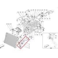 China For Maserati Quattroporte Ghibli Levante 3.0L Radiator Cooling Water Outlet Hose OEM 670001321 670031894 for sale