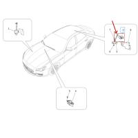 China For Maserati Ghibli Quattroporte M156 2014-2022 Rear Headlight Adjustment Potentiometer OEM 670003051 for sale