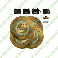 China For Maserati Granturismo Quattroporte Front & Rear Brake Pads & Rotors Set OEM 202016 216226 673010321 673010323 673012040 for sale