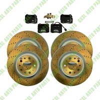 China For Maserati Granturismo Quattroporte Front & Rear Brake Pads & Rotors Set OEM 202016 216226 673010321 673010323 673012040 for sale
