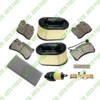 China For Maserati Ghibli, Quattroporte Front & Rear Brake Pads With Oil Air & AC Filters OEM 980156013 980139070 298939 670001545 for sale