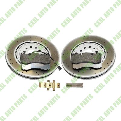 China For Maserati Quattroporte GTS Front Brake Pads & Rotors OEM 670030936 980156012 670031597 673010325 673010330 980139064 for sale