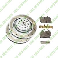 China For Maserati Ghibli SQ4 & Quattroporte Rear Brake Pads & Rotors Set OEM 670031597 673010325 for sale