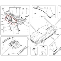China For Maserati Ghibli Quattroporte M156 Interior Cabin Air Filter Housing Box OEM 670030773 for sale