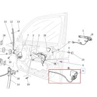 China For Maserati Quattroporte M139 2005-2016 Front Left Side Door Lock Latch Actuator OEM 67576000 for sale