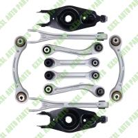 China For Maserati Ghibli Quattroporte 2014-2016 10pcs Rear Suspension Control Arm Set OEM 670002808 670006273 670007251 670007252 670036580 for sale