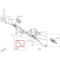China For Maserati Levante (2019+) Left & Right Inner Tie Rod Ball Joint OEM 673007164 for sale