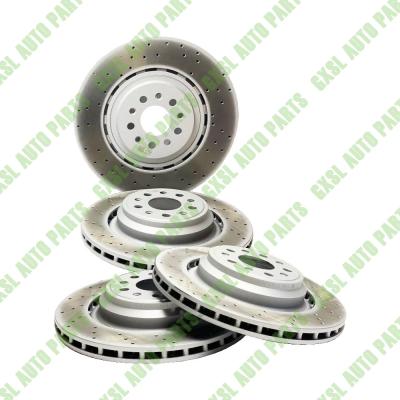 China For Maserati Quattroporte GTS Front & Rear Brake Rotors Kit OEM 670004018 670007375 670031597 673010325 673010330 for sale