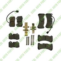 China For Maserati Ghibli & Quattroporte SQ4 Front & Rear Brake Pads Set OEM 980156013 673010328 673010331 980139070 980156007 980156008 for sale