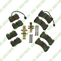 China For Maserati Ghibli & Quattroporte SQ4 Front & Rear Brake Pads Set OEM 980156013 673010328 673010331 980139070 980156007 980156008 for sale