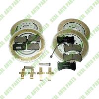 China For Maserati Ghibli & Quattroporte Front & Rear Brake Pads & Rotors Kit OEM 670004018 670007374 670030935 670031597 673010328 67301033 980139070 980156007 980156008 for sale