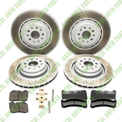 China For Maserati Ghibli Quattroporte Front & Rear Brake Pads & Rotors Kit OEM 670004018 670007374 670030935 670031597 673010328 673010331 980139070 980156007 980156008 670031597 673010325 673010331 for sale