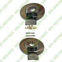 China For Maserati Ghibli & Quattroporte Base Front Brake Pads & Rotors OEM 673003970 670032734 673010326 673012431 980157007 for sale