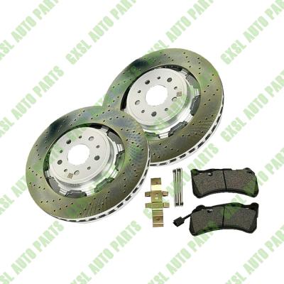 China For Maserati Granturismo GT & Quattroporte Front Brake Pads & Rotors OEM 2315318 673010328 673012044 980139070 for sale
