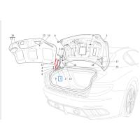 China For Maserati Gran Turismo Rear Trunk Shocks Lift Support Struts OEM 69054500 for sale